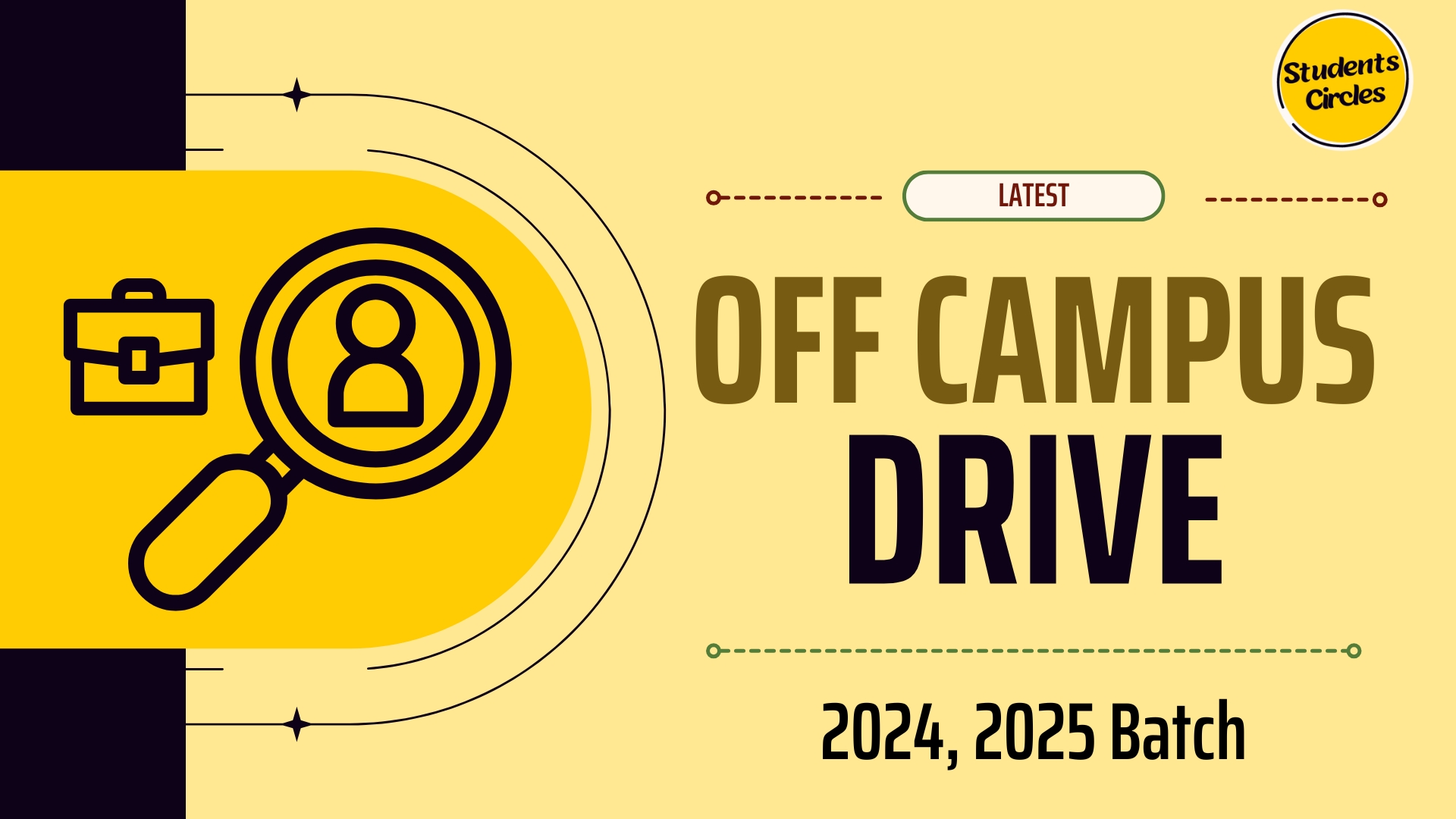 Off Campus Drive Jobs 2025: Apply Now For Freshers